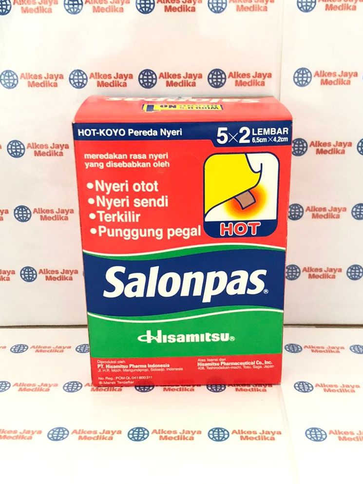 Salonpas Koyo Hot 5x2 Box Isi 10 Sachet | Lazada Indonesia
