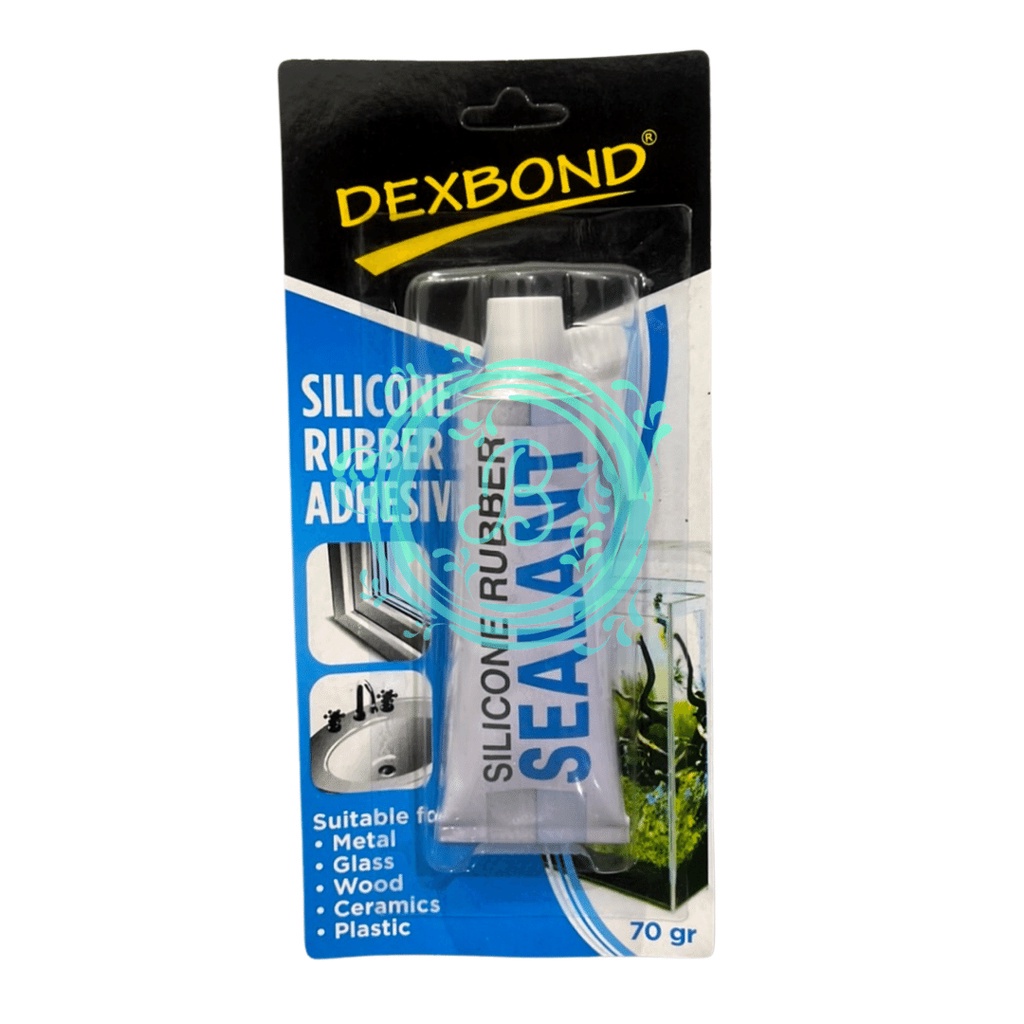 Lem Dexbond Silicone Rubber Adhesive Sealant 70gr Lem Kaca Aquarium ...