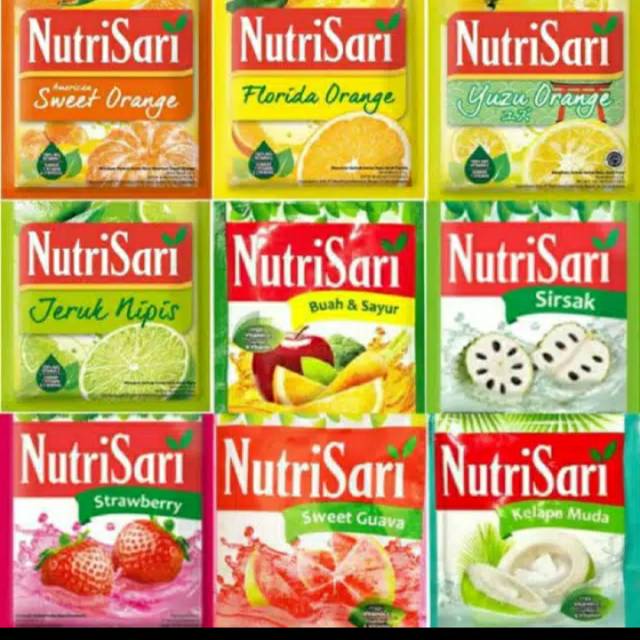 Nutrisari Rasa Blewah 10 Sachet 11gram Minuman Kesegaran Bubuk Baru ...
