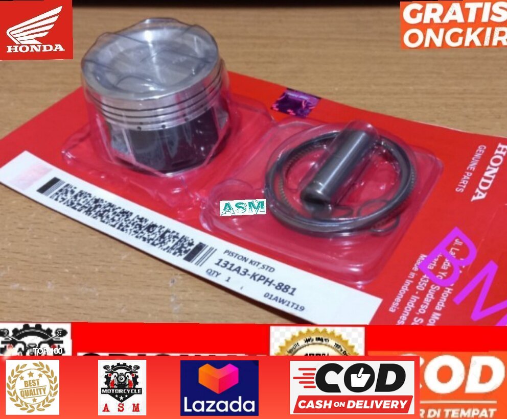 COD : PISTON KIT OS STANDAR KARISMA SUPRA X 125 KPH | Lazada Indonesia