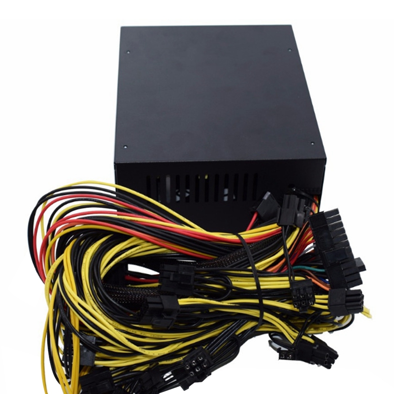 2000W PC Power Supply for Bitcoin Mining ATX 2000W PICO PSU Ethereum ...