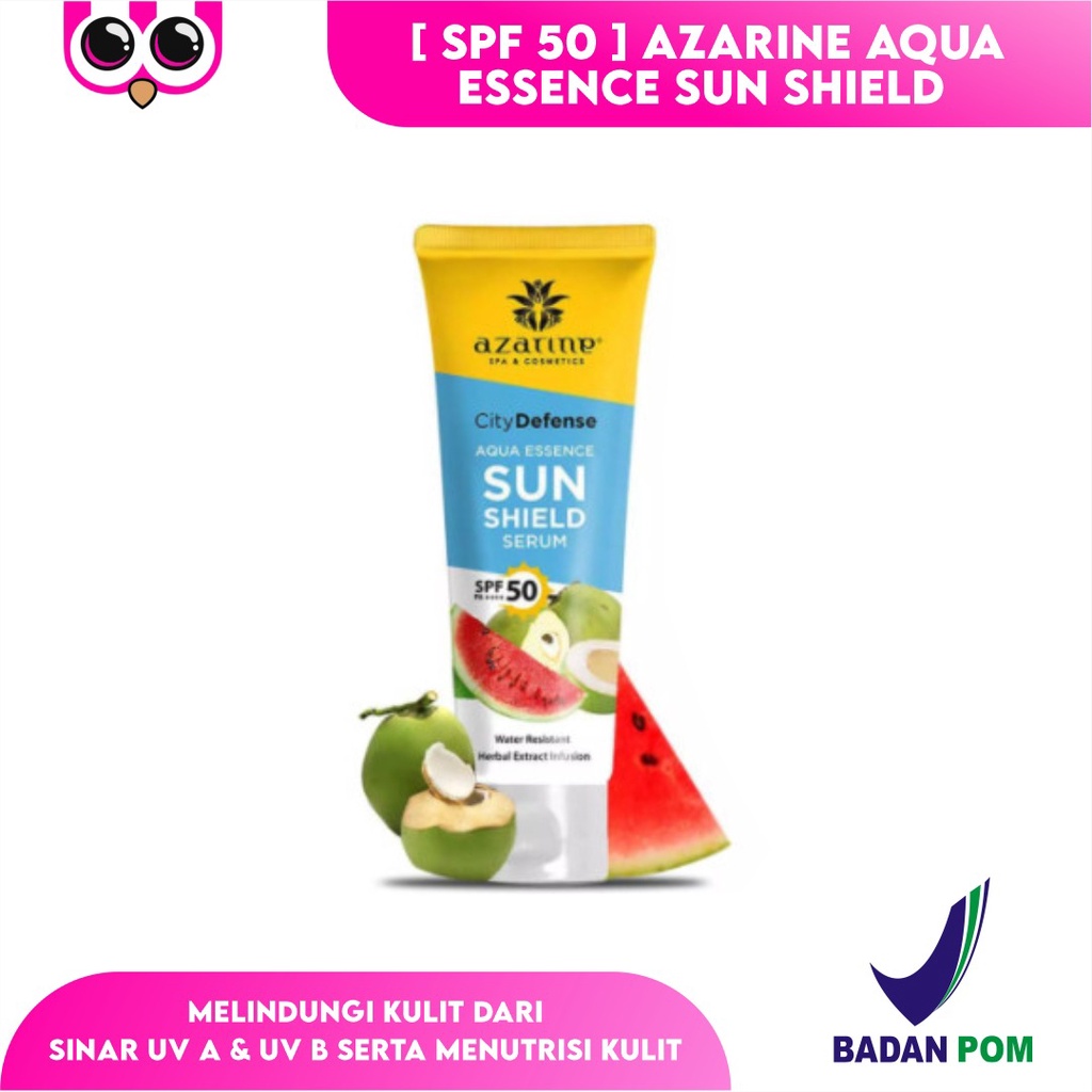 [ SPF 50 ] AZARINE AQUA ESSENCE SUN SHIELD SERUM SPF50 PA++++ 100ML ...