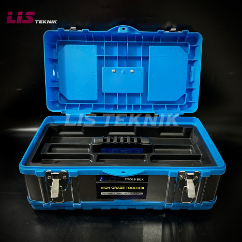 YUKIDO Tool Box Besar Baja Kotak Perkakas Besi Baja Toolbox Stainless ...