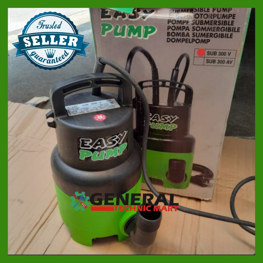 Pompa Celup air kotor dan bersih LAKONI EASY PUMP Made in Italy Sub300 ...