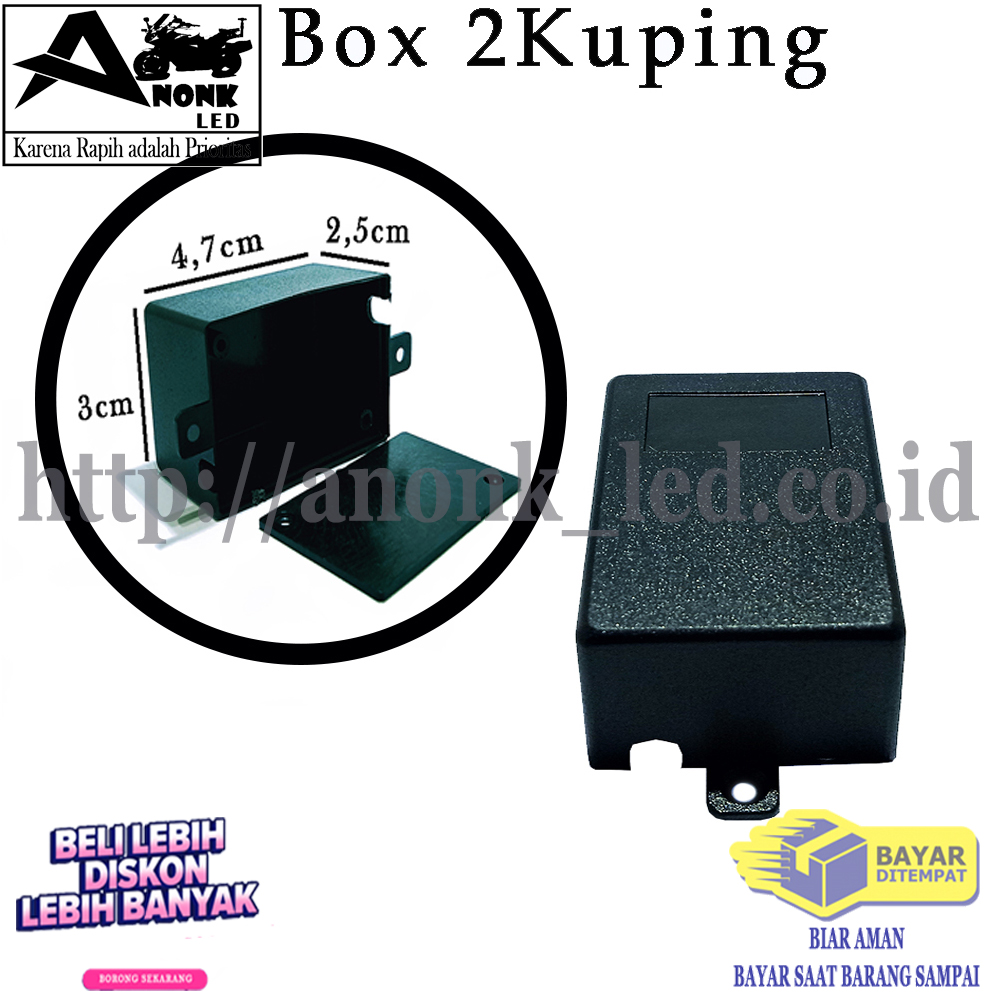 Box 2Kuping / Box modul Kecil / Kotak Modul Kecil | Lazada Indonesia