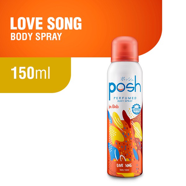 Posh Parfum Body Spray / Posh Women Body Spray Parfum 150 ml | Lazada ...