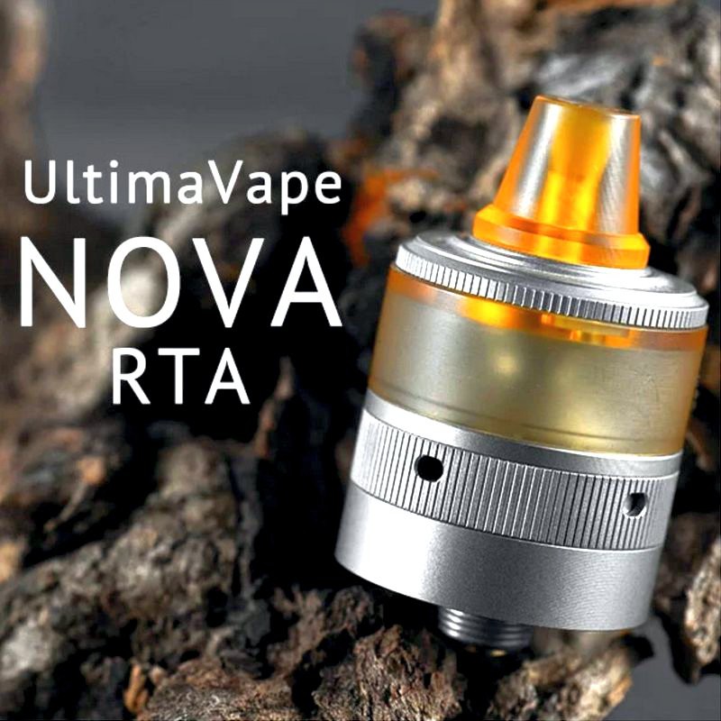 Nova RTA MTL Authentic UltimaVape 22mm KKHT Engineer Single Coil Top ...