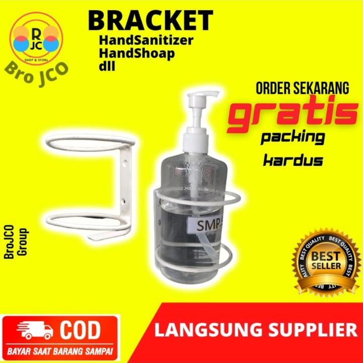 Bracket Handsinitizer Bracket Dudukan handsanitizer Bracket Hand Wash ...