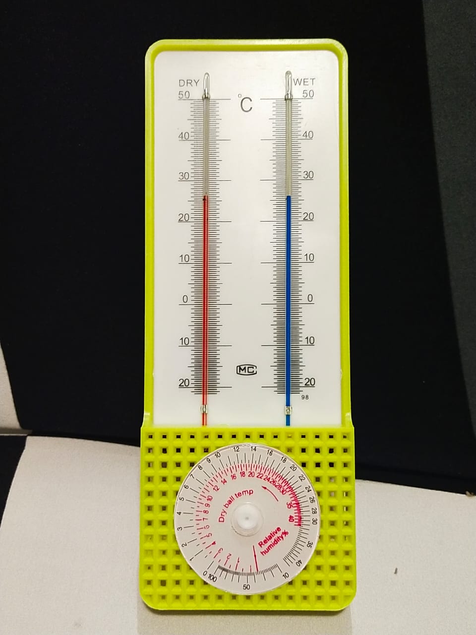 Termometer Bola Basah dan Bola Kering / Thermometer Wet and Dry ...