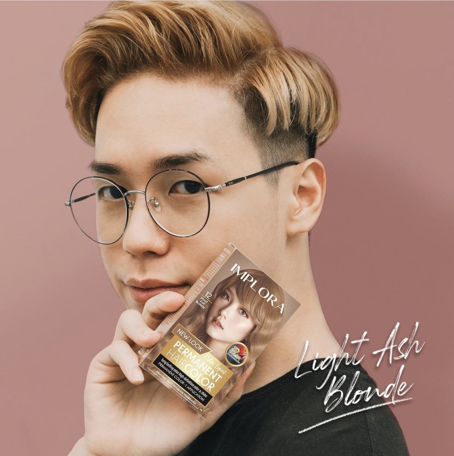 IMPLORA New Look Permanent Hair Color | Lazada Indonesia