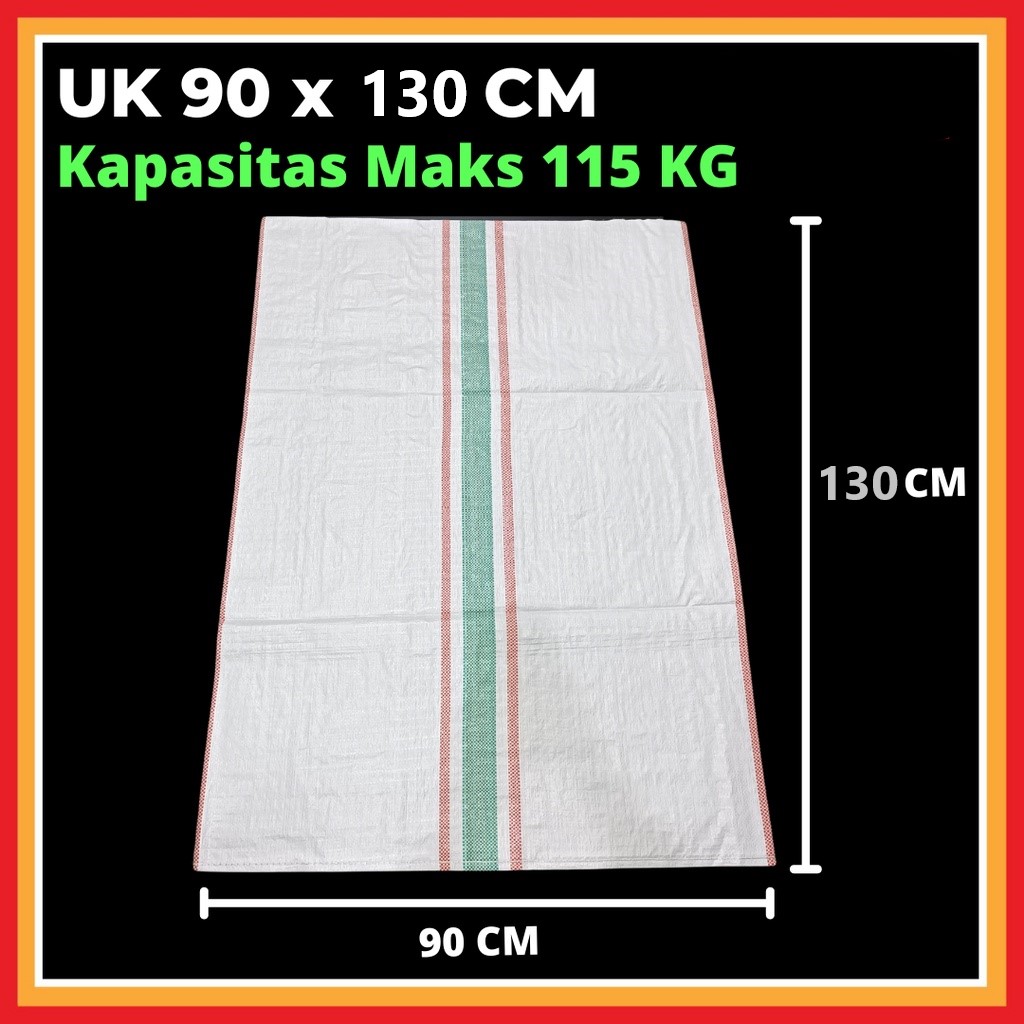 KARUNG PLASTIK BARU / KARUNG PACKING TEBAL / KARUNG BERAS 5KG 10KG 25KG ...