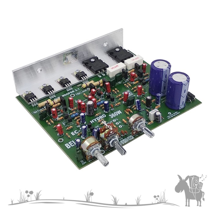 COD KIT HYDRO EC-208 360 WATT TONE HYDRO 2.1 POWER TONE AMPLIFIER BELL ...