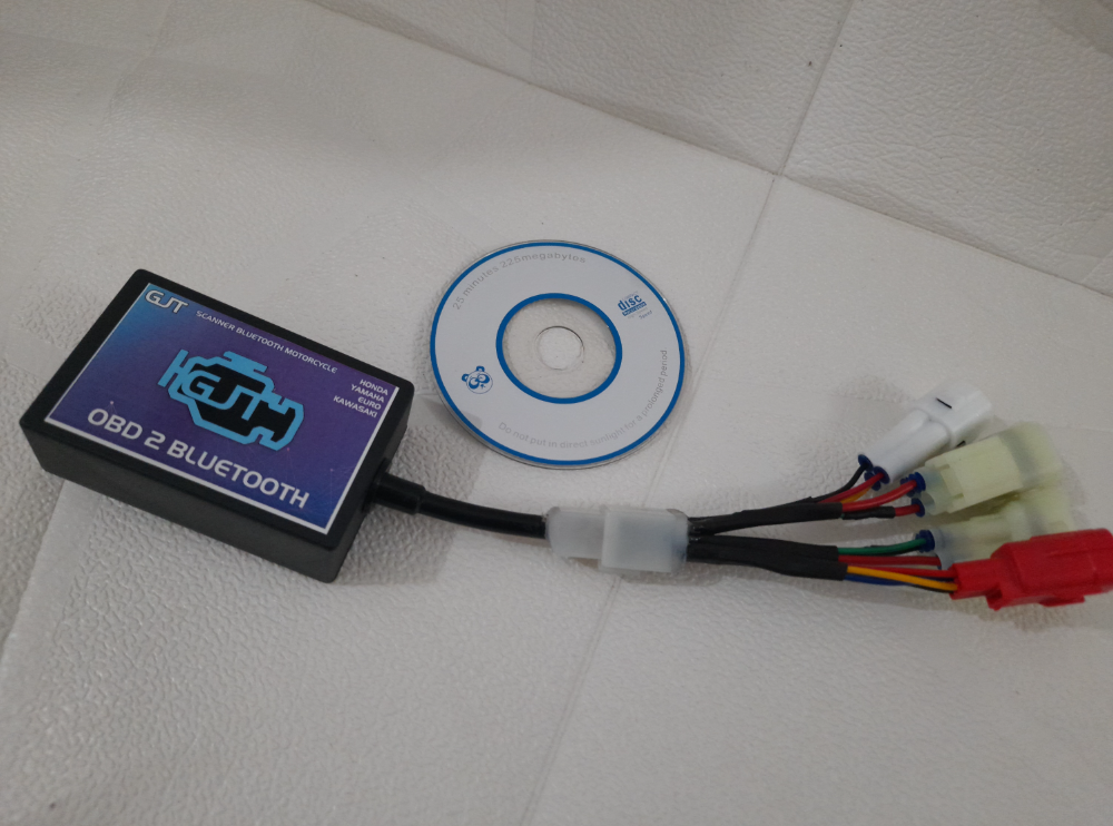 Scanner Motor Injeksi OBD 2 EURO 5 Versi Android dan Laptop | Lazada ...