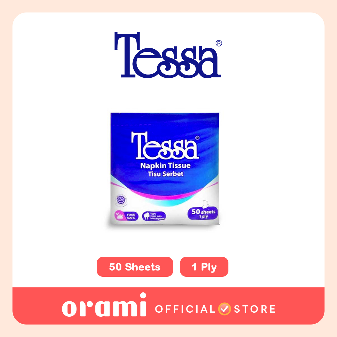 Tissue Tessa Napkin Lunch 50s 1p - TN07 | Lazada Indonesia