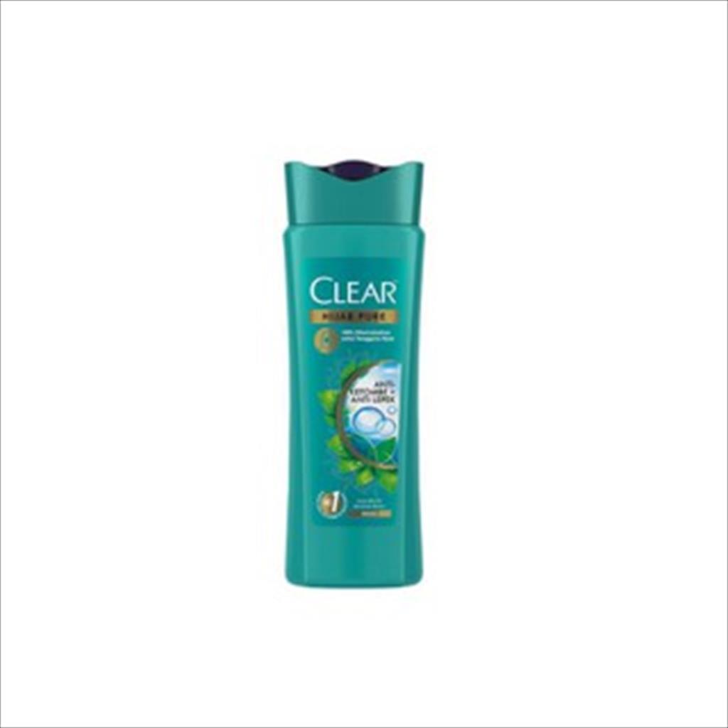 Clear Shampoo Hijab Pure Anti Dandruff + Anti Lepek 160 ml | Lazada ...