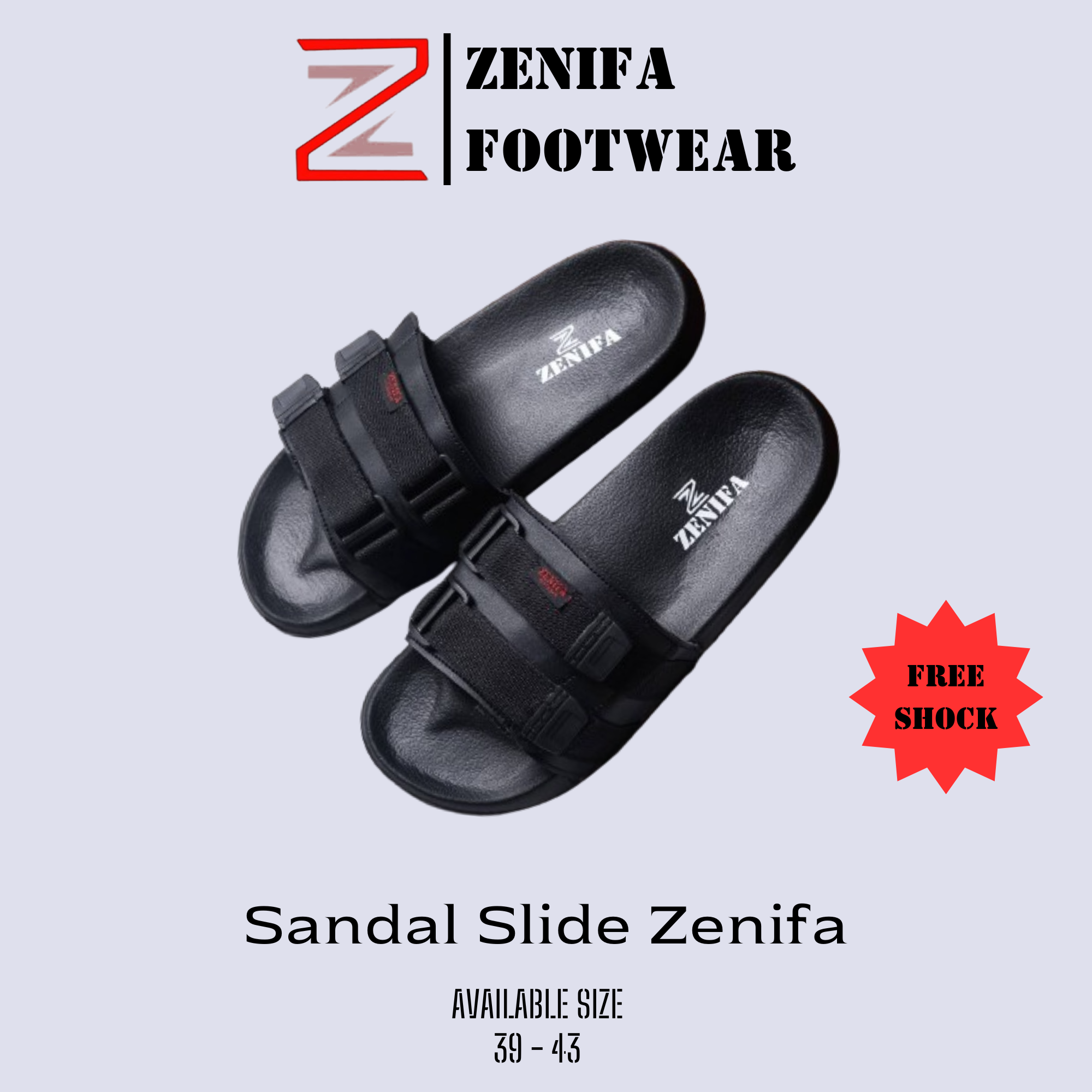 Sandal Pria Dewasa Selop Zenifa Flip Kualitas Terbaik | Lazada Indonesia