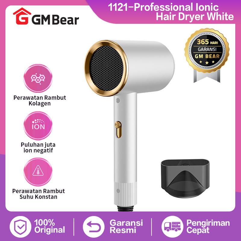 GM Bear Hair Dryer Professional Iconic P0281 (1120/1121/1122) - Vlasy Alat Pengering Rambut ...