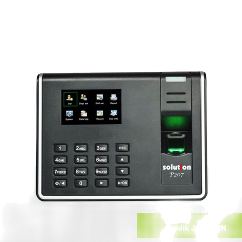Solution Mesin Absensi P207 Fingerprint | Lazada Indonesia