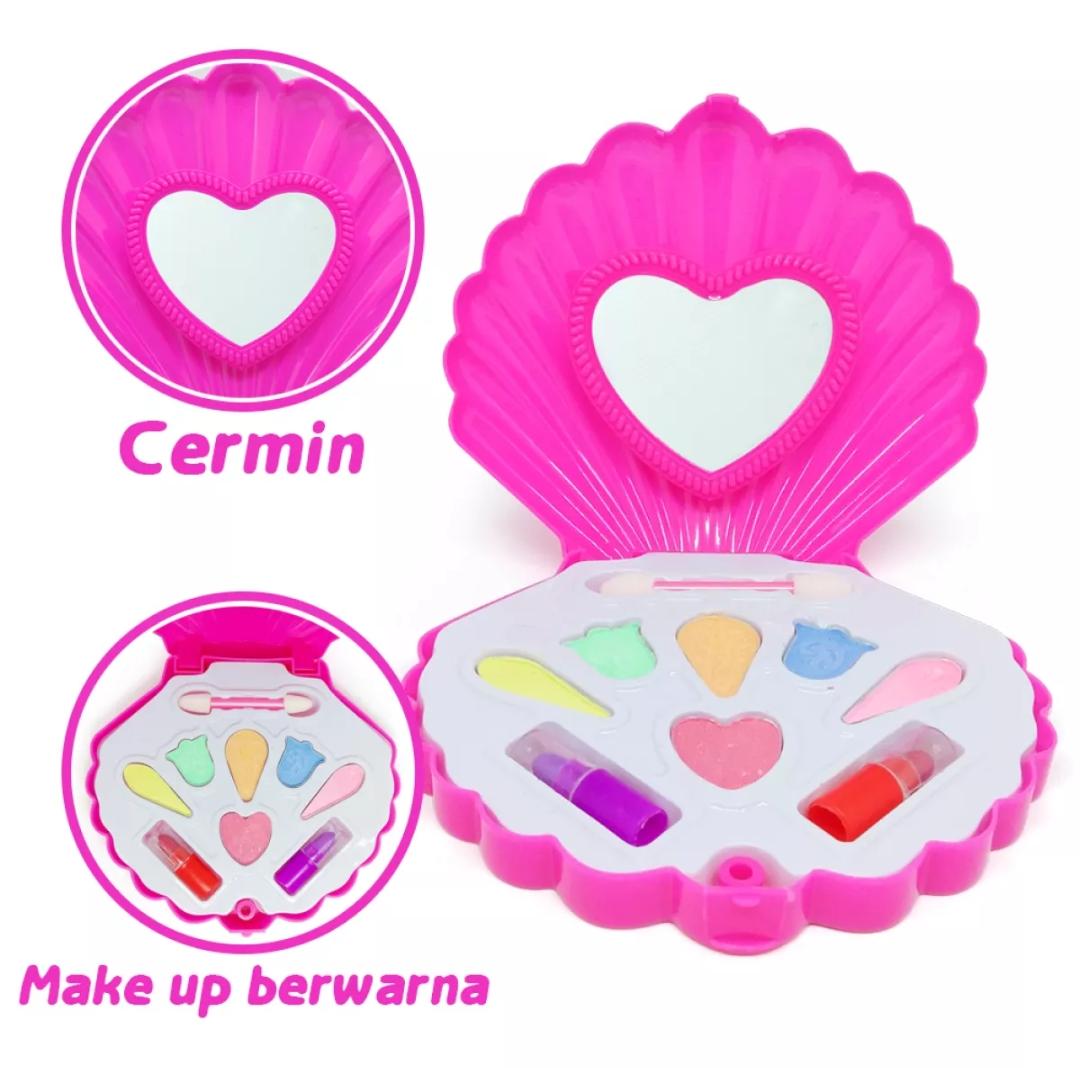 MAINAN ANAK PEREMPUAN MAKEUP KERANG KARAKTER / MAINAN MAKEUP ANAK SET ...