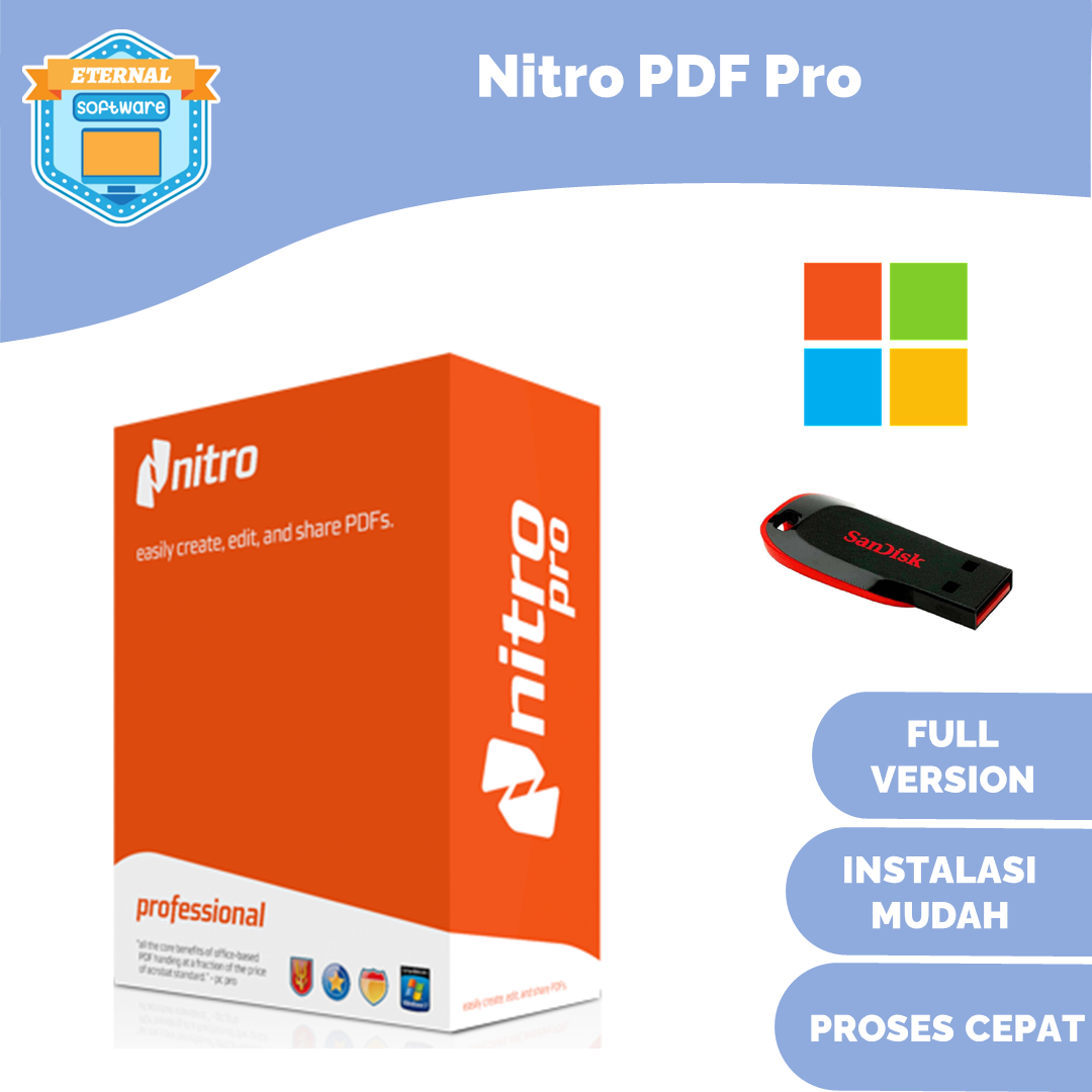 Nitro PDF Pro Full Version Aplikasi Editing Convert File PDF Full Lisensi Permanen Pro | Lazada ...