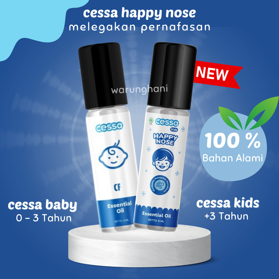 Cessa Cough and Flu Essential Oil Obat Oles Batuk Flu Bayi | Lazada ...
