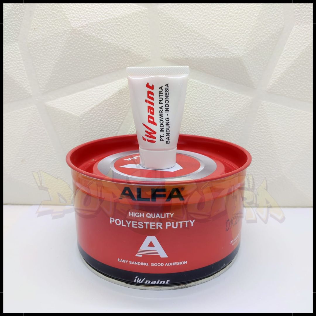 Dempul Alfa 1Kg (Dempul + Hardener) / Perlengkapan Cat | Lazada Indonesia