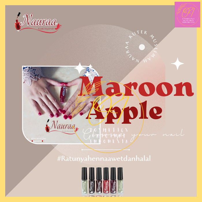 Henna Tuffah HALAL SAH SOLAT !! Nail Henna Muslimah Kutek Halal Pacar ...