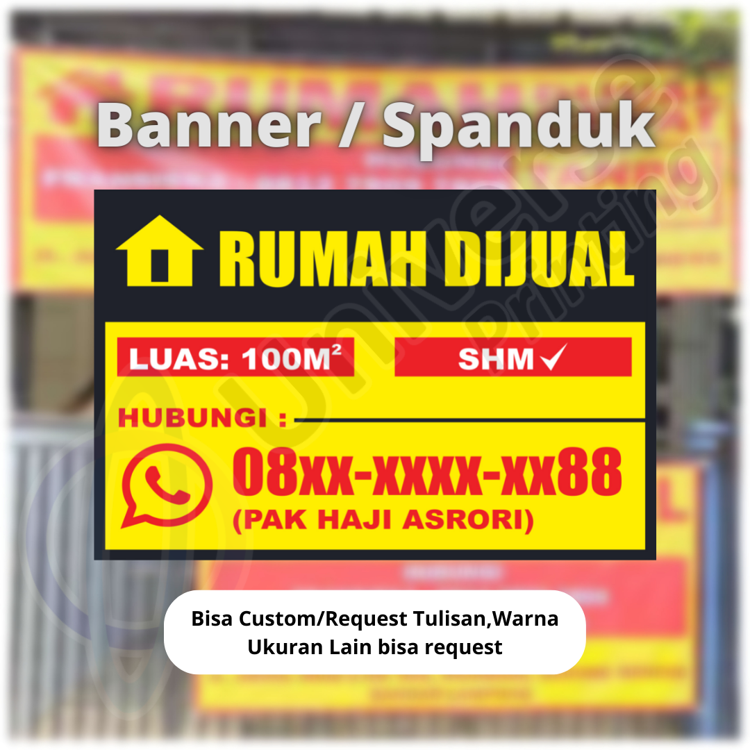 Cetak Spanduk Jual Ruko Property Banner Sewa Ruko | Lazada Indonesia
