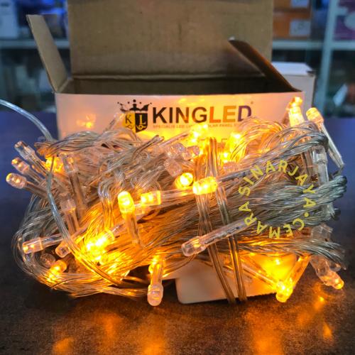 Lampu Natal LED 100 10 Meter KINGLED RGB atau Warna Warni Dekorasi ...