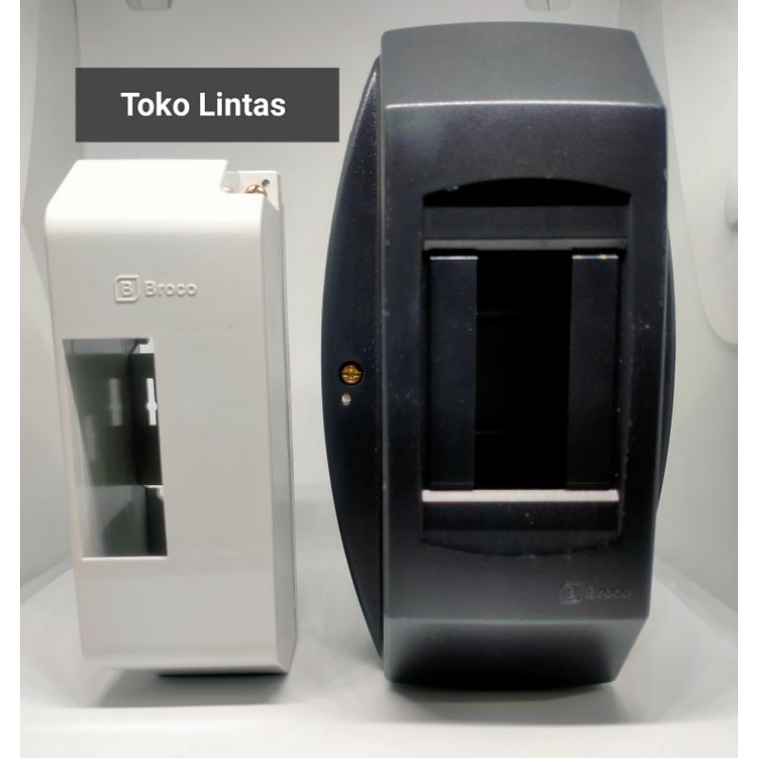 Box MCB 1 Group 2 Group Broco Hitam Abu-abu | Lazada Indonesia