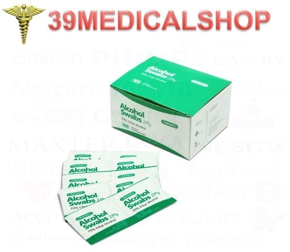 ALKOHOL SWAB ONEMED-ALCOHOL SWAB-KAPAS ALKOHOL | Lazada Indonesia