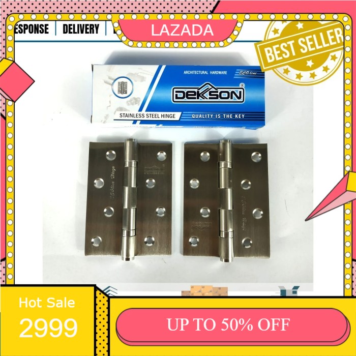 Engsel Dekkson ESS EL 4X3X2MM 2BB dekson engsel pintu Murah | Lazada ...