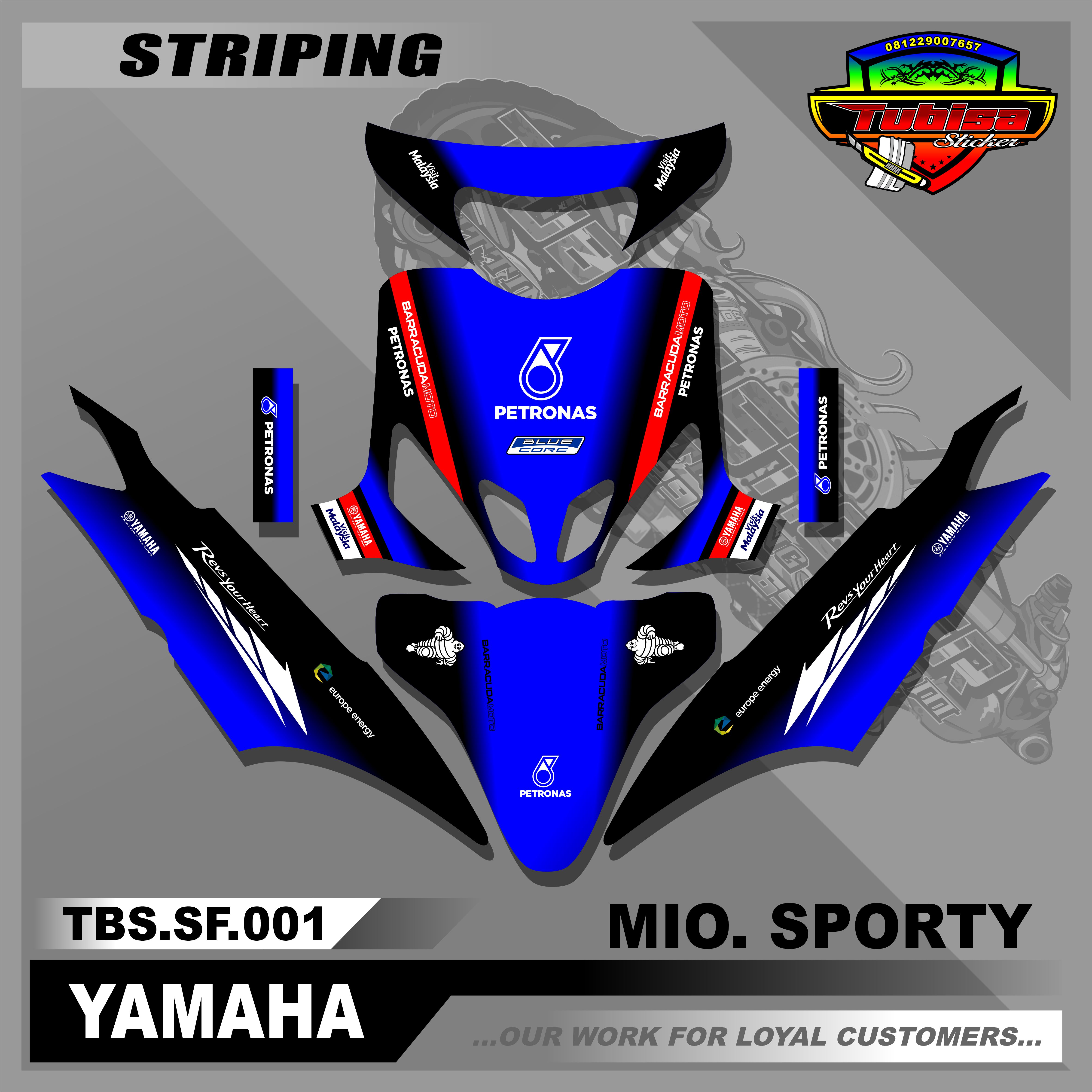 Sticker Decal Full Body MIO SPORTY - Sticker Decal Motor MIO SPORTY ...