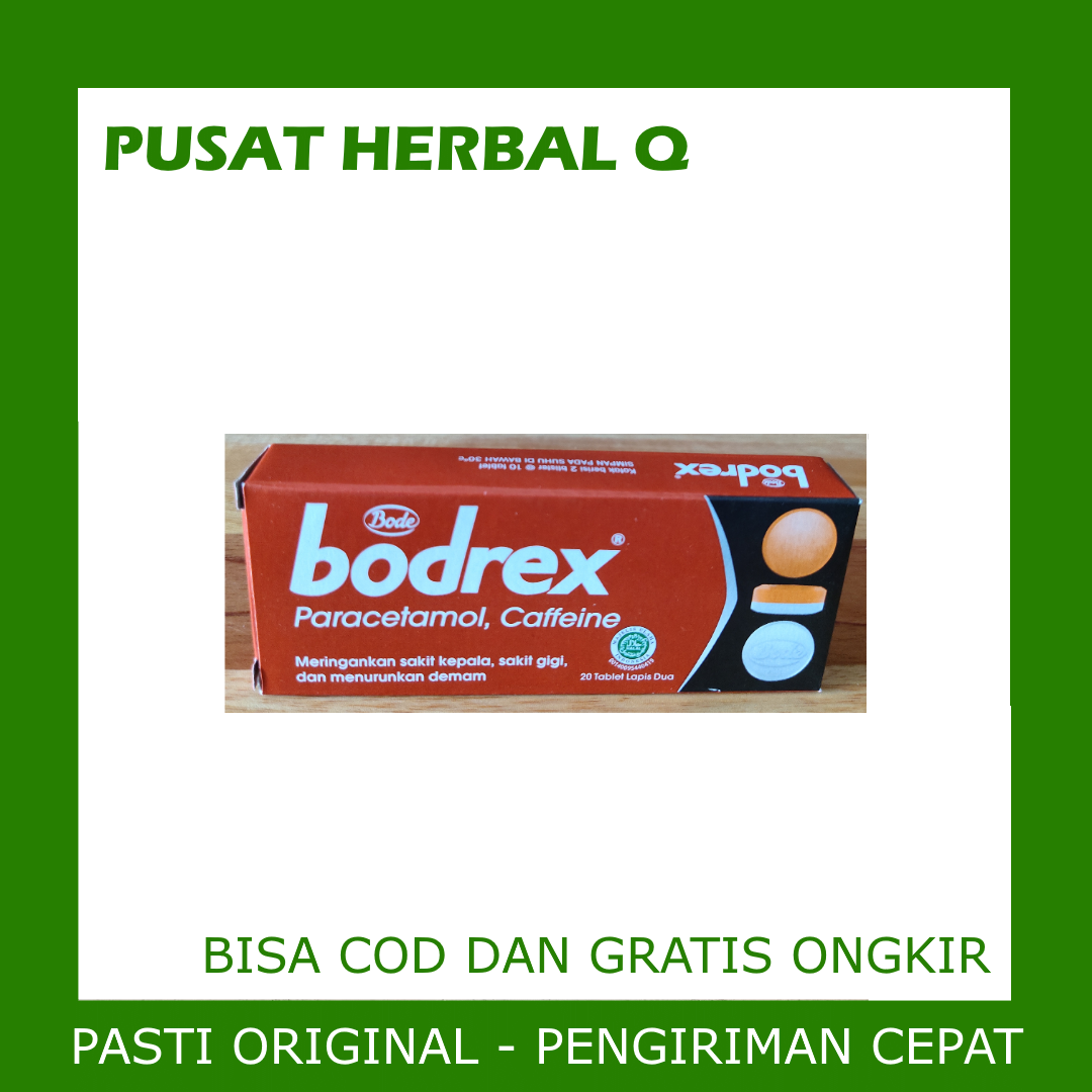 BODREX 1 box 20 tablet | Lazada Indonesia