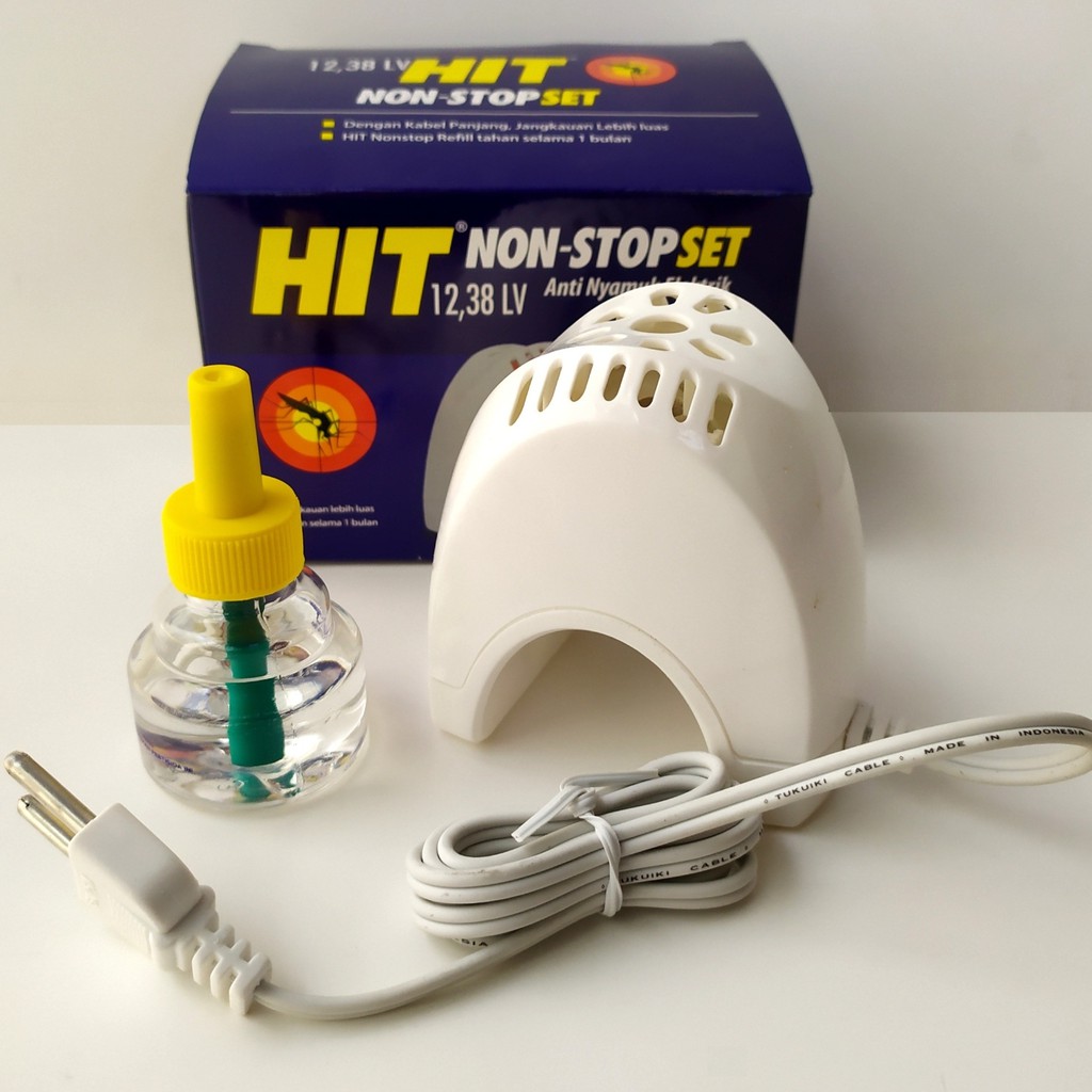 HIT Non Stop Set Anti Nyamuk Alat Elektrik GRATIS Refill | Lazada Indonesia