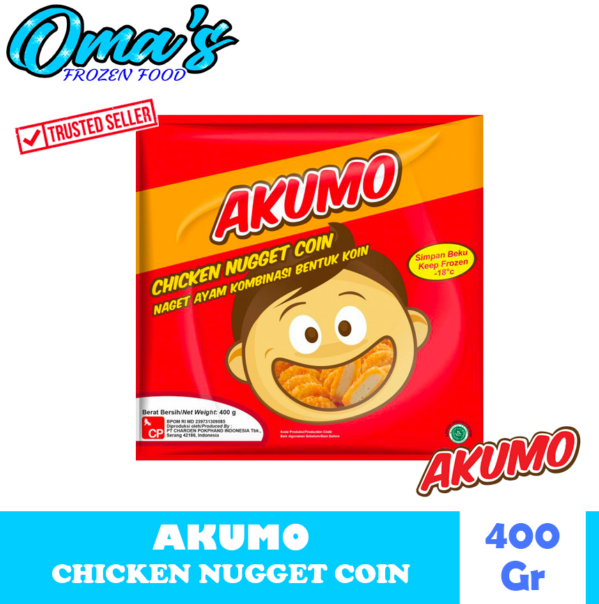 AKUMO CHICKEN NUGGET KOIN 400GR | Lazada Indonesia