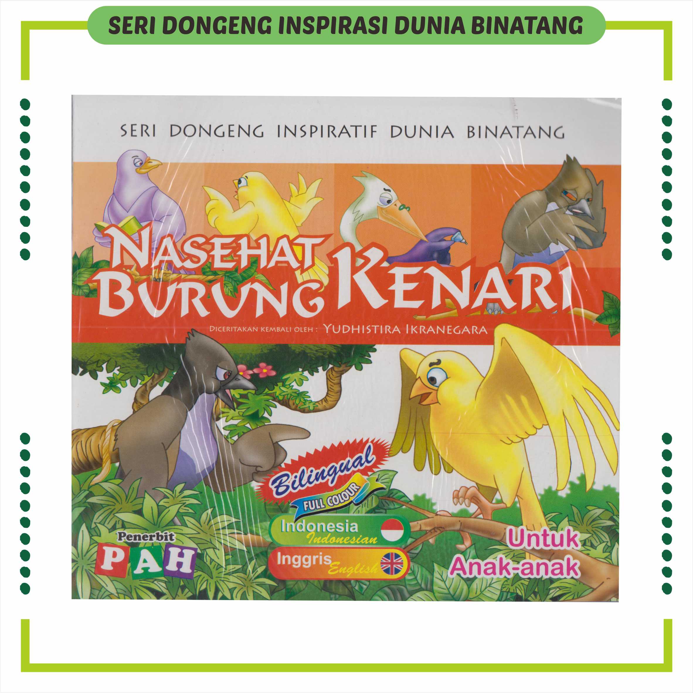 BUKU ANAK : BUKU TK PAUD SERI DONGENG INSPIRATIF DUNIA BINATANG ...