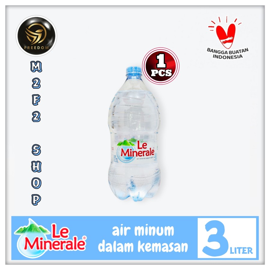 Air Mineral Le Minerale Baby Galon + isi 3 liter (Kemasan Satuan ...
