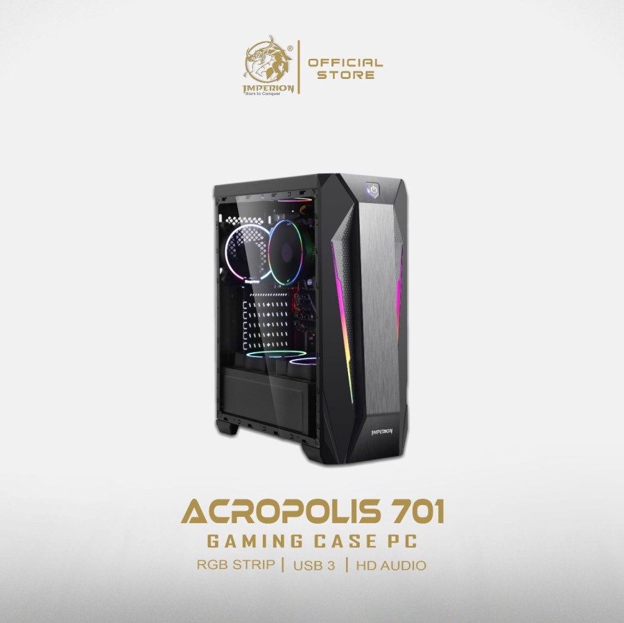 Computer Case / PC Case Imperion Acropolis 701 | Lazada Indonesia