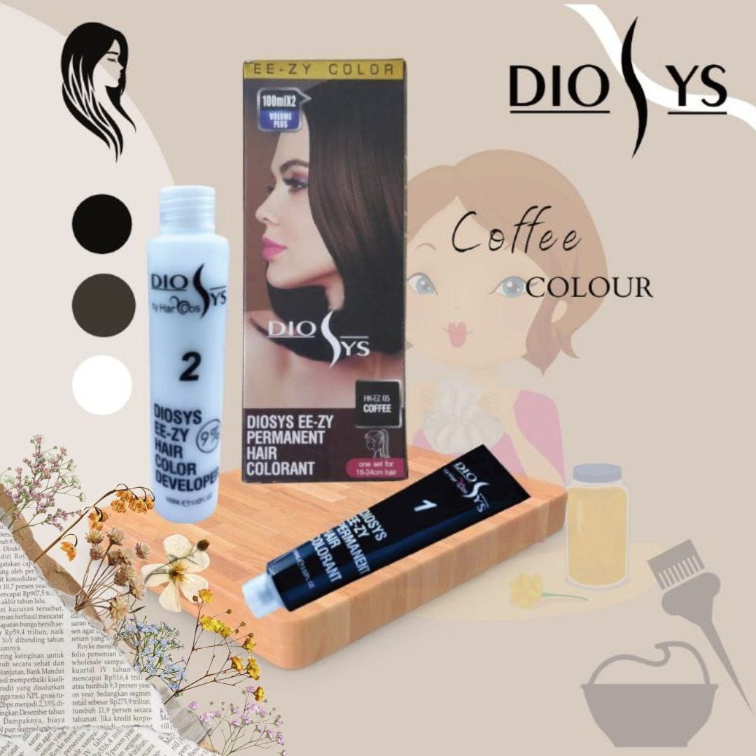 DIOSYS Hair Color / Semir Rambut Diosys / Pewarna Rambut Dyosis ...