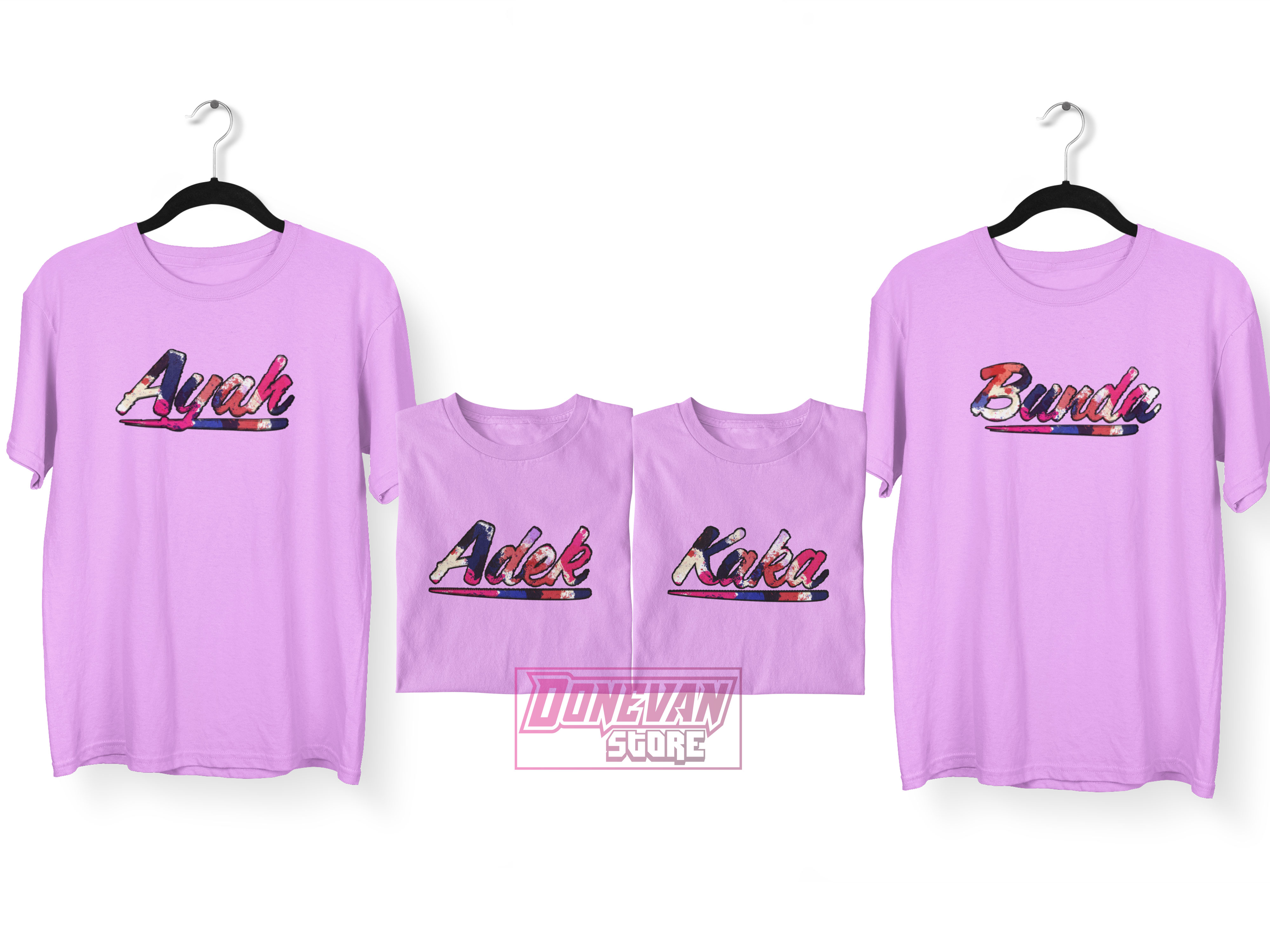 Baju Kaos Couple Pasangan Keluarga Aesthetic / Atasan Kapel Family Ayah ...
