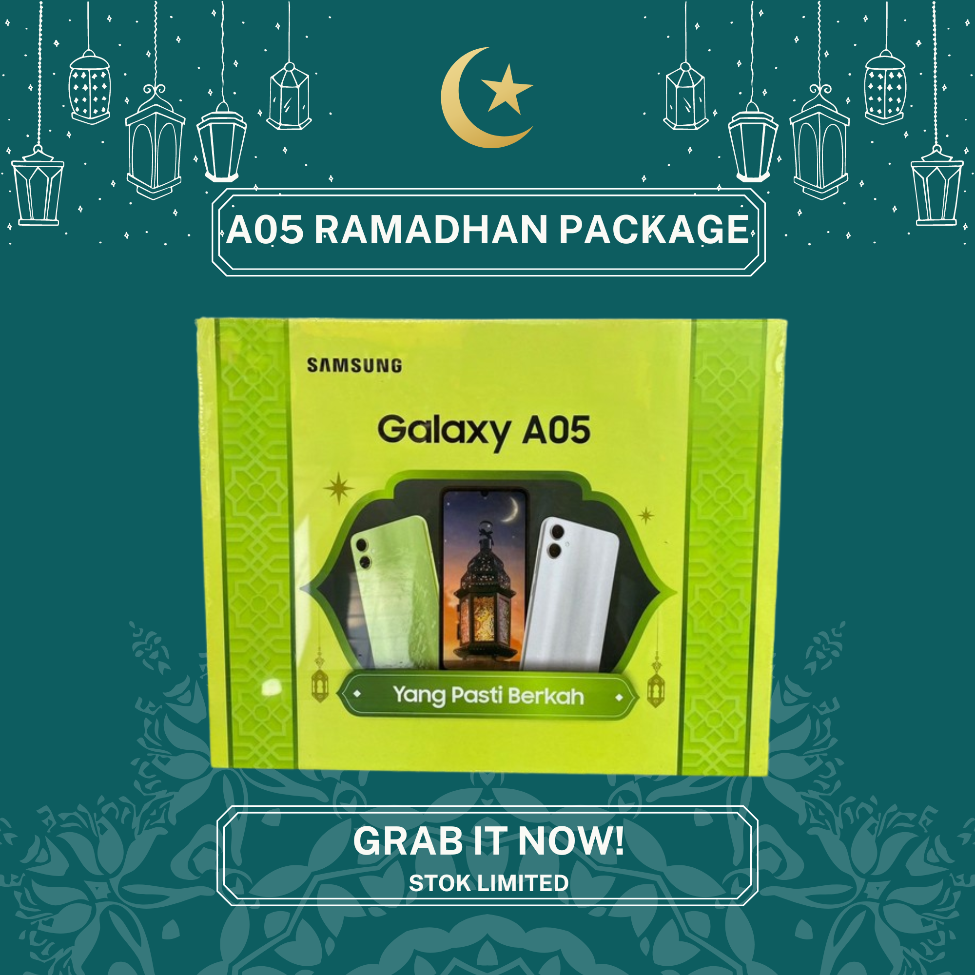 Samsung Galaxy A05 Special Ramadhan Package | Lazada Indonesia