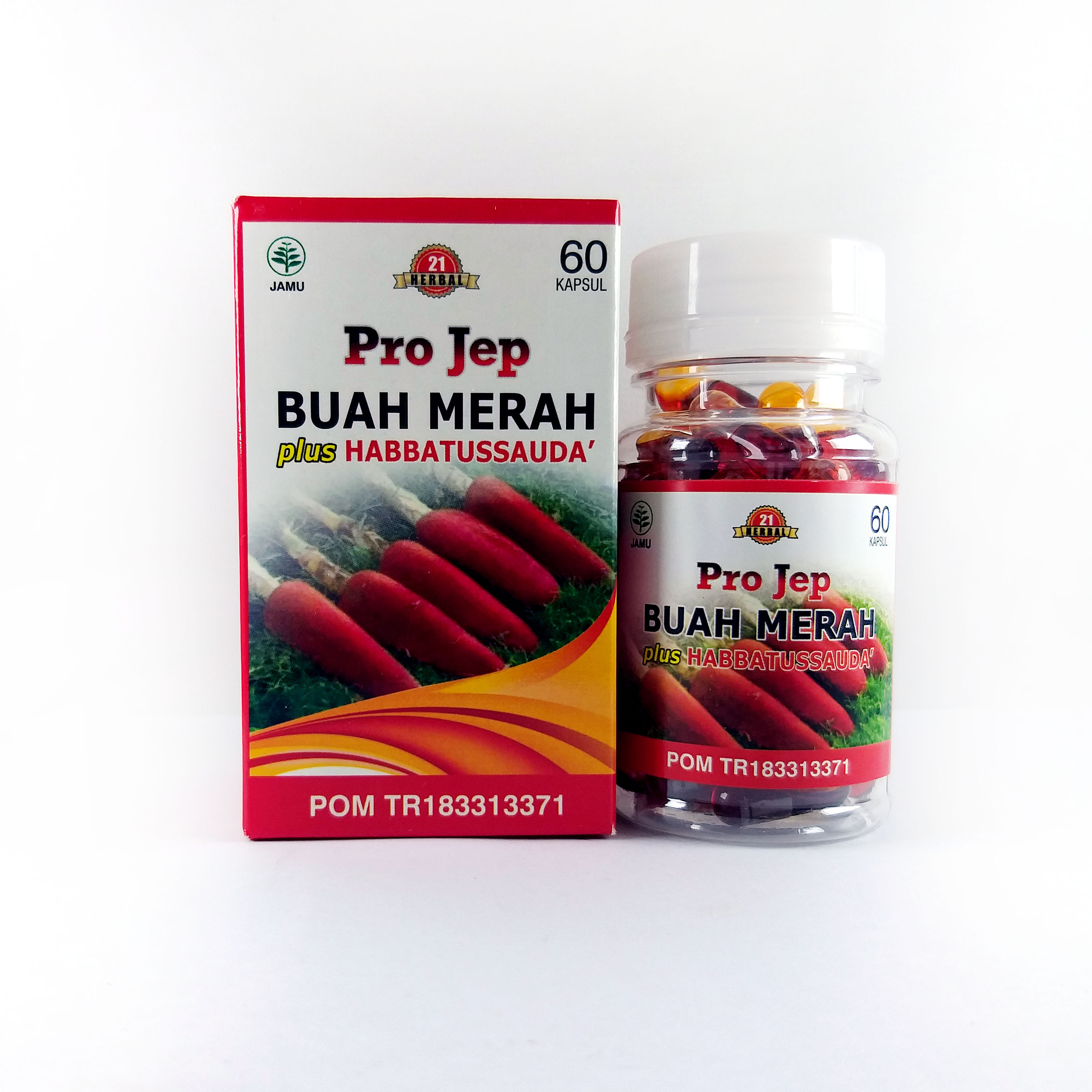 Pro JEP Kapsul Buah Merah Plus Habbatussauda | Lazada Indonesia
