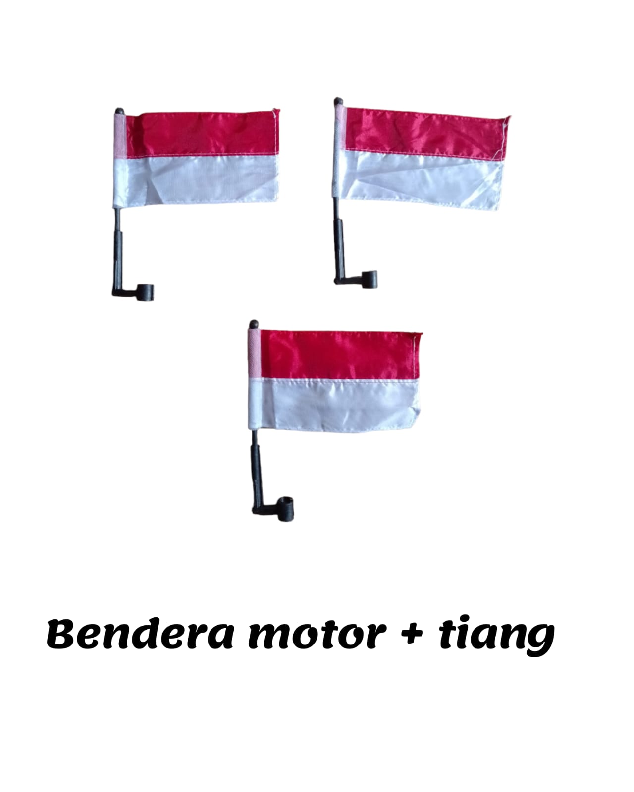 Bendera Mera Putih Bendera Motor Bendera Tiang Motor Bendera Indonesia ...