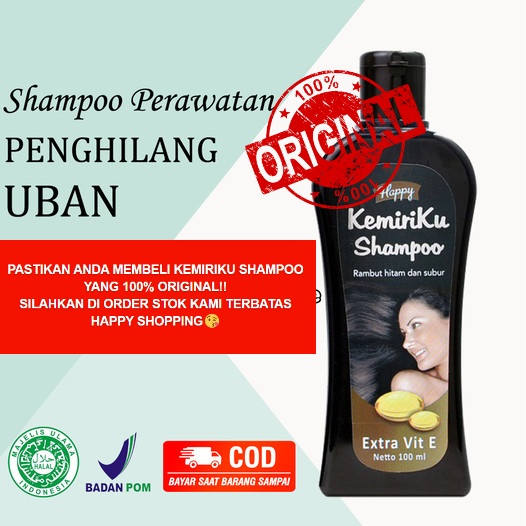 shampoo Kemiriku Shampoo penghilang Uban ORIGINAL sampo viral | Lazada ...