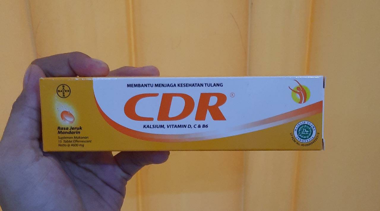 CDR EFFERVESCENT NETTO 4600MG ISI 15 TABLET RASA JERUK/ PER BOTOL ...