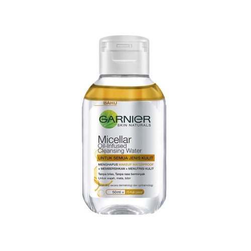 GARNIER Micellar Biphase Oil Cleansing Water 50ml / 125ml / 400ml ...