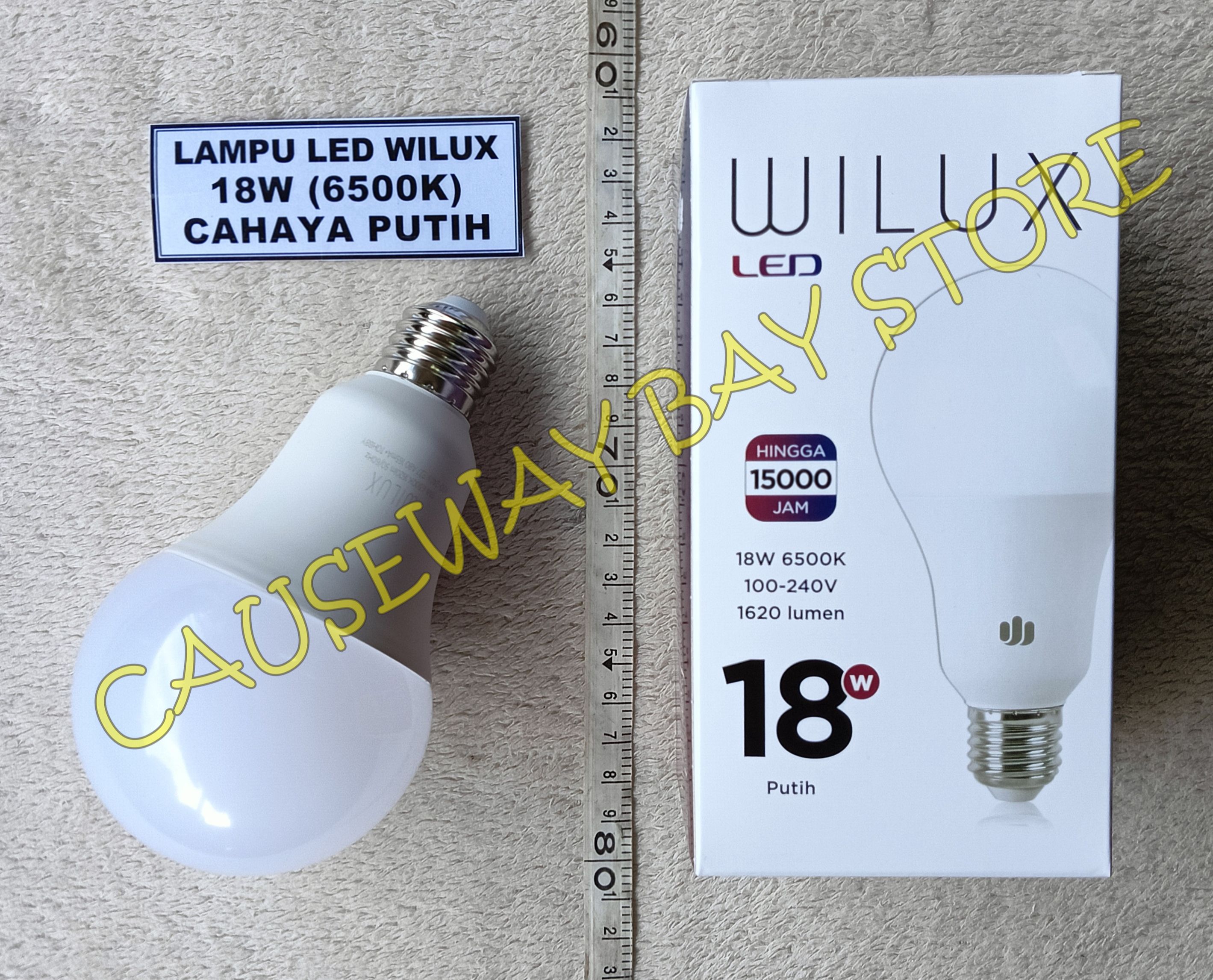 LAMPU LED 18W WILUX 6500K PUTIH | Lazada Indonesia