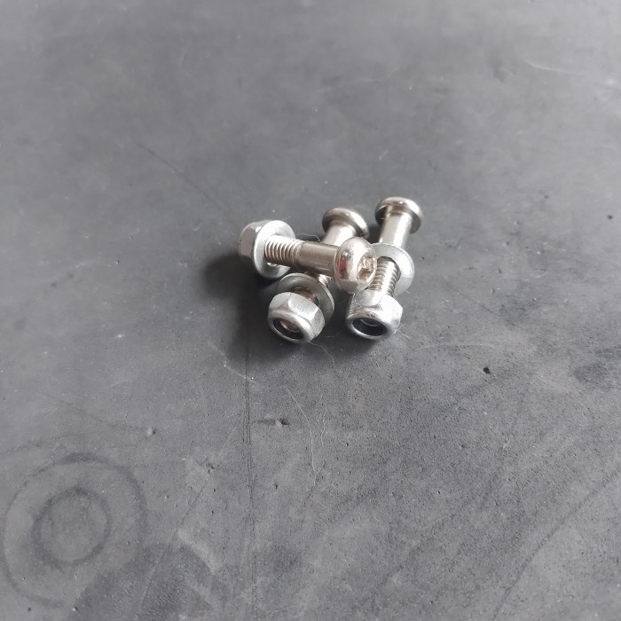 Baut L Mur 10 Lock Panjang 25mm x 6mm Crome | Lazada Indonesia