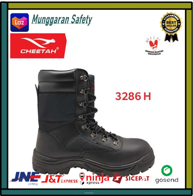 Sepatu Cheetah 3286H - Safety Shoes Cheetah 3286H | Lazada Indonesia